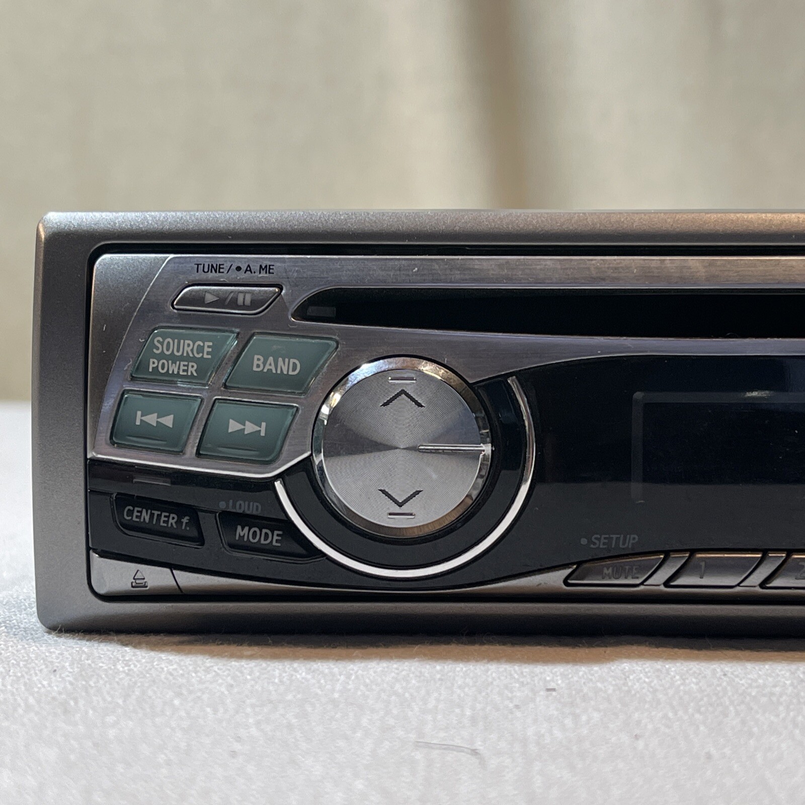 Alpine CDE 9841 Car Audio CD AM/FM Radio w/Detachable Face Untested As ...