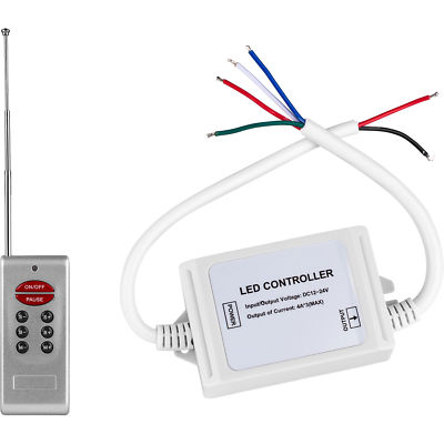 Outdoor RGB LED Light Strip Controller with RF Remote | eBay