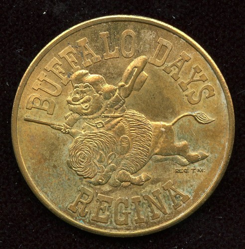 1967 Regina Buffalo Days 50-Cents Centennial Token Medal | eBay