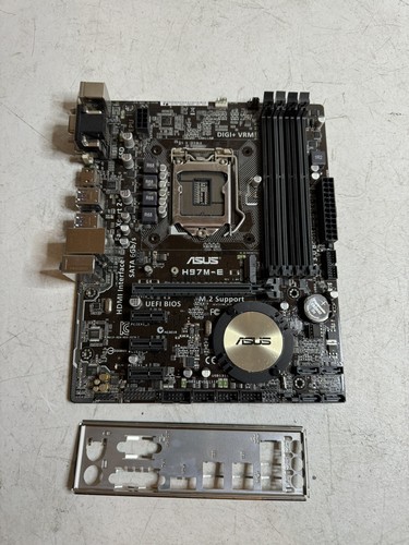 ASUS H97M-E LGA1150 Motherboard w/ IO Shield | eBay