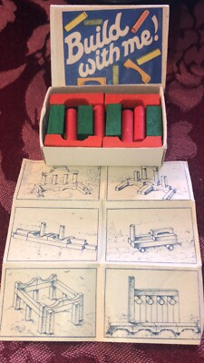 Miniature Vintage Build With Me! Miniature Wood Blocks In Box West ...