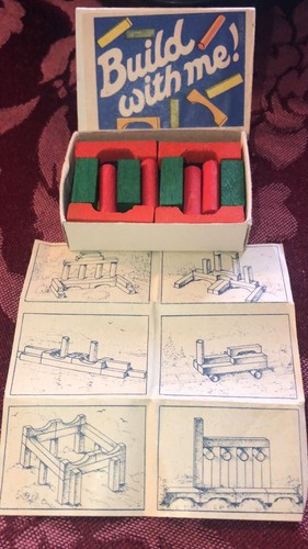 Miniature Vintage Build With Me! Miniature Wood Blocks In Box West ...