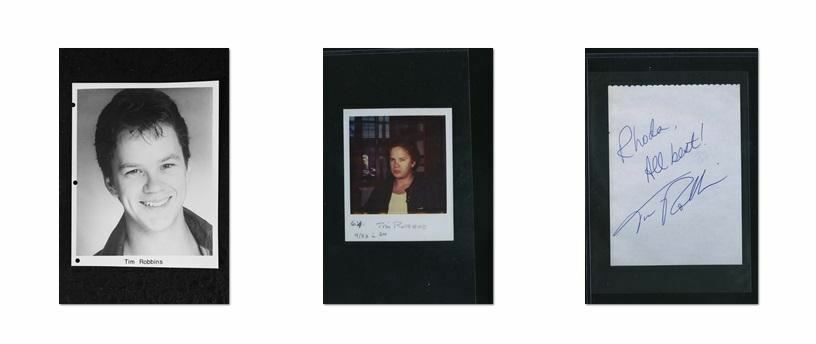 Tim Robbins - Signed Autograph and Headshot Photo set - The Shawshank ...