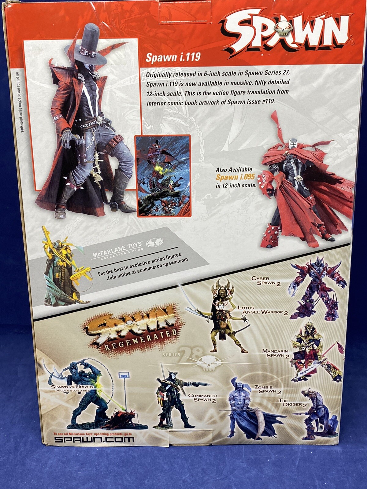 McFarlane Spawn Gunslinger Cowboy 12 inch Figure 2005 Rare | eBay