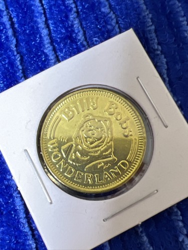 Billy Bobs Wonderland Arcade Game Token Rock A Fire Explosion Band Nice ...