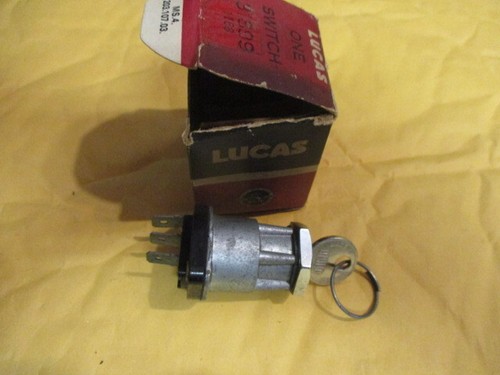 NOS Lucas Ignition Switch, Jaguar E-type Series I 3.8 4.2, Mark 2, S ...