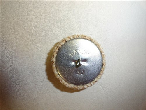 TUFTING BUTTONS TAN FABRIC 1 3/8" (LOT OF 50) MARINE BOAT | eBay