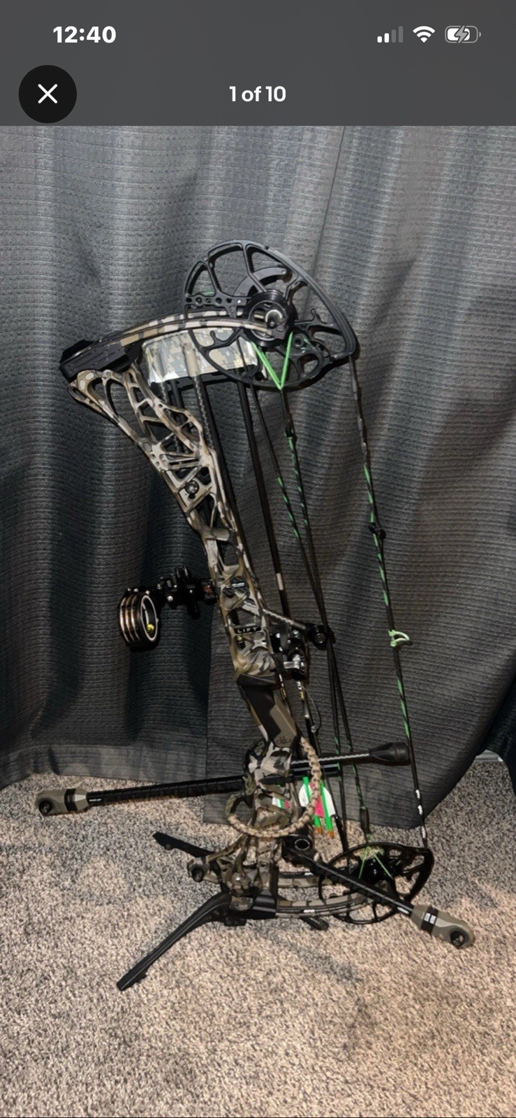 Mathews Lift 29.5 compound BOW RT hand Custom String Bottomland (BOW ...