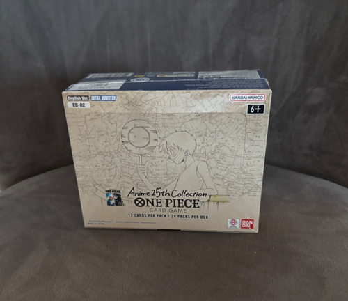 One Piece Card Game - EB02 Booster Box Anime 25th Collection English ...