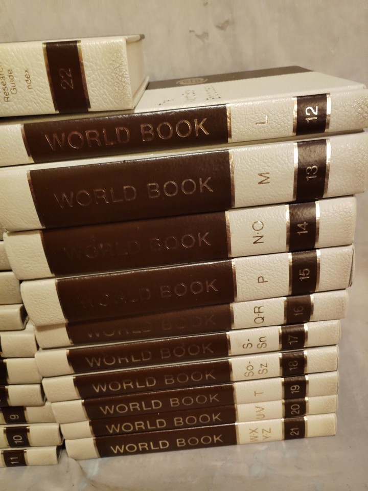 The World Book Encyclopedia Set 1972 Complete 1-22 Complete | eBay