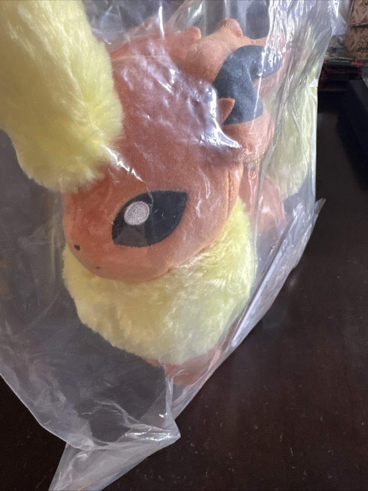Pokemon Center Flareon Plush 11.5 Inches SEALED | eBay