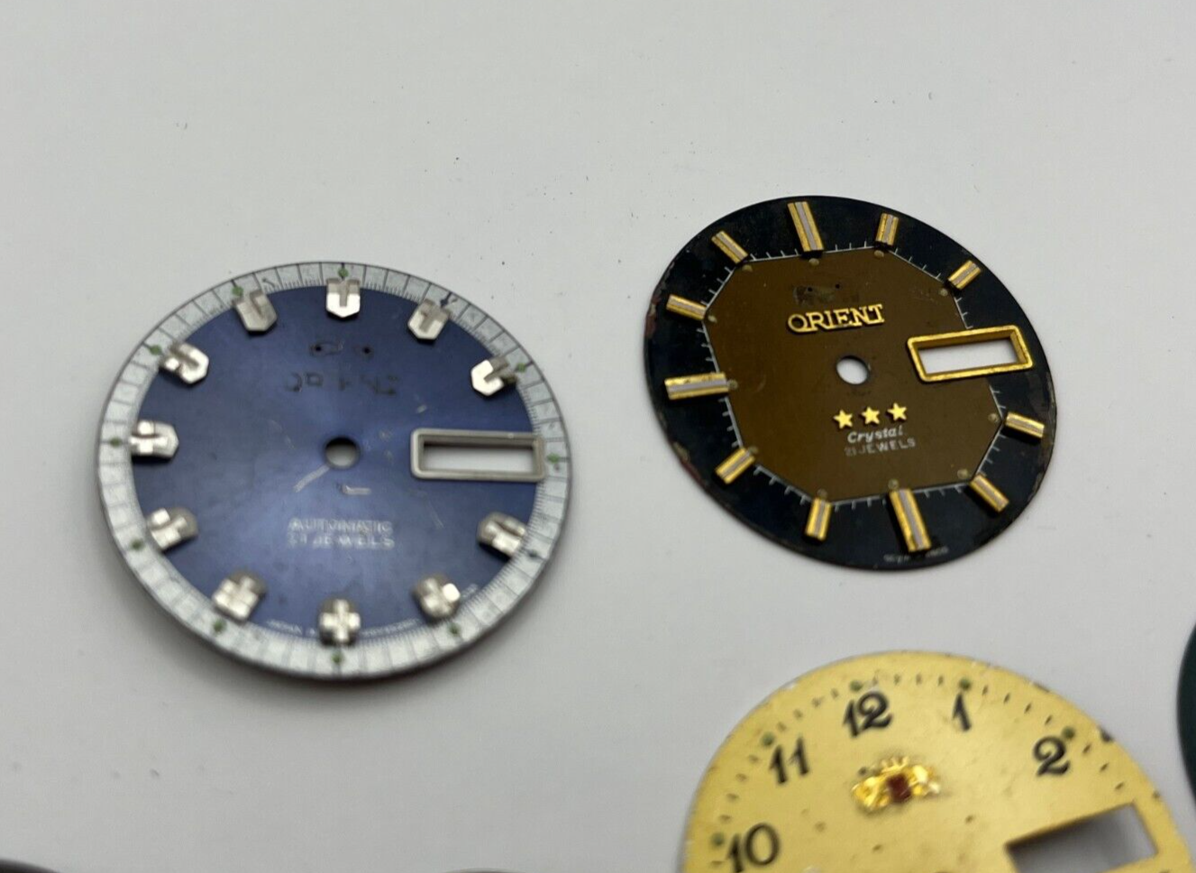 Lot of 6 Vintage Orient Watch Dials AS IS for 469 Movement | eBay