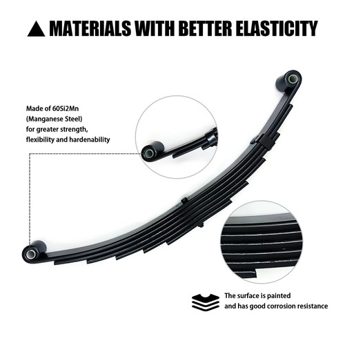 7000lbs 7K Tandem Trailer Axle Suspension Kit 3500lbs Leaf Springs ...