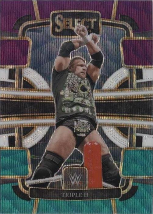 2024 Panini Select WWE - Concourse Triple H #85 Tri-Color Prizm for ...