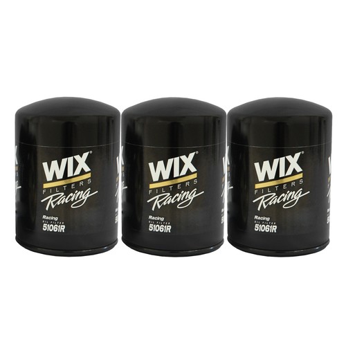 Wix Racing Set of 3 Engine Motor Oil Filters Spin-On For Ford GMC Isuzu ...