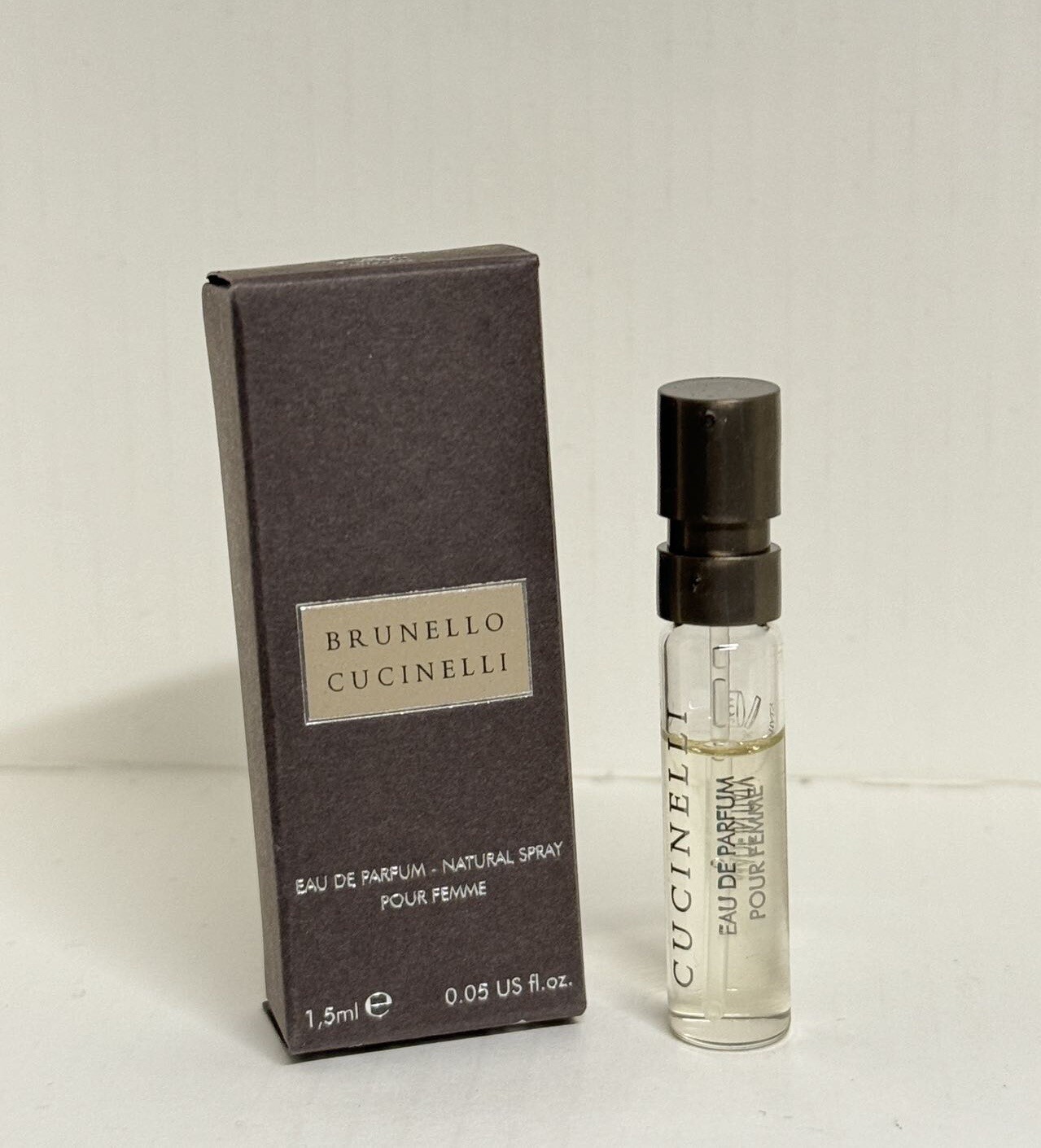 Brunello Cucinelli Eau De Parfum Pour Femme EDP 0.05oz / 1.5ml New | eBay