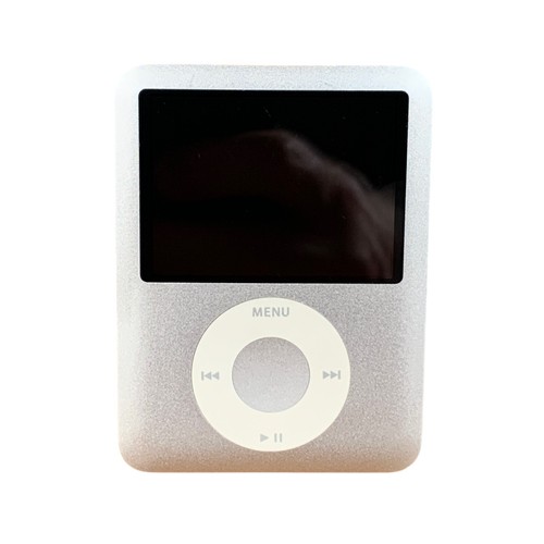Apple iPod Nano A1236 8GB Silver 3rd Generation MP3 Player Faulty ...