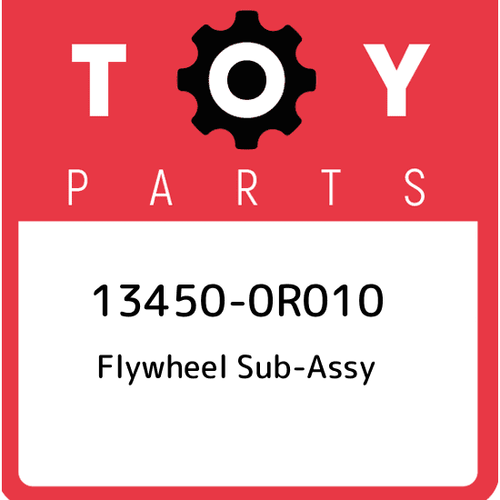 13450-0R010 Toyota Flywheel sub-assy 134500R010 Genuine OEM Part for ...