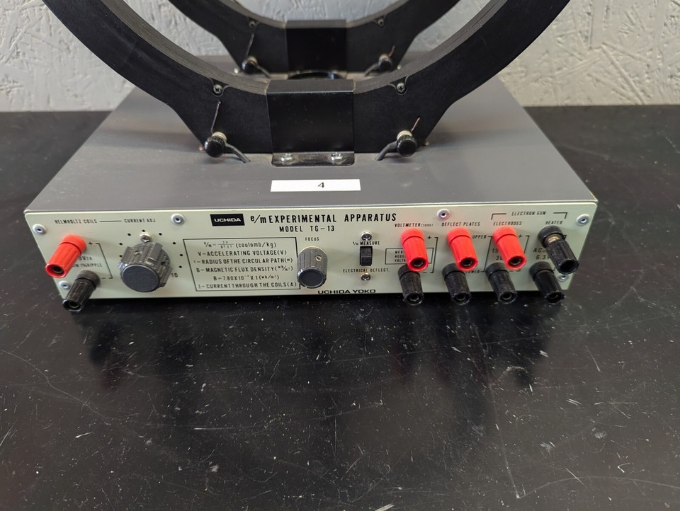 Uchida Yoko e/m Experimental Apparatus TG-13 2 Axis Helmholtz Coil | eBay
