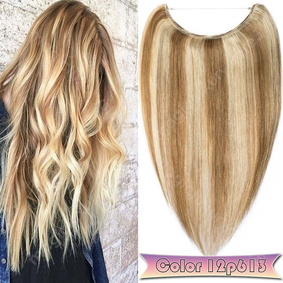 Hidden Secret One Piece Weft Wire on 100% Real Hair Human Extensions ...