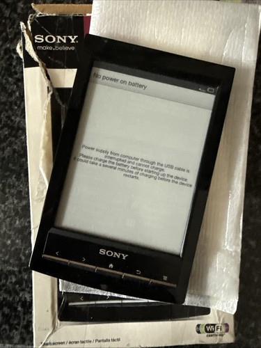 Sony PRS-T1 e-reader See Desc | eBay UK