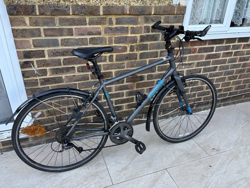 mens large pinnacle neon two hybrid road bike grey excellent condition ...