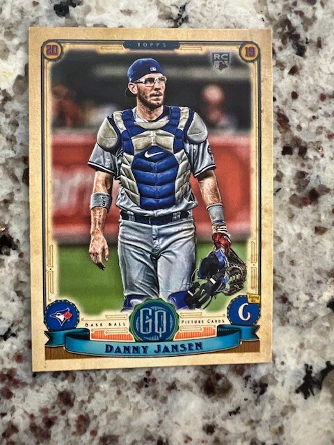 2019 TOPPS GYPSY QUEEN ROOKIE CARD TORONTO BLUE JAYS DANNY JANSEN #283 ...