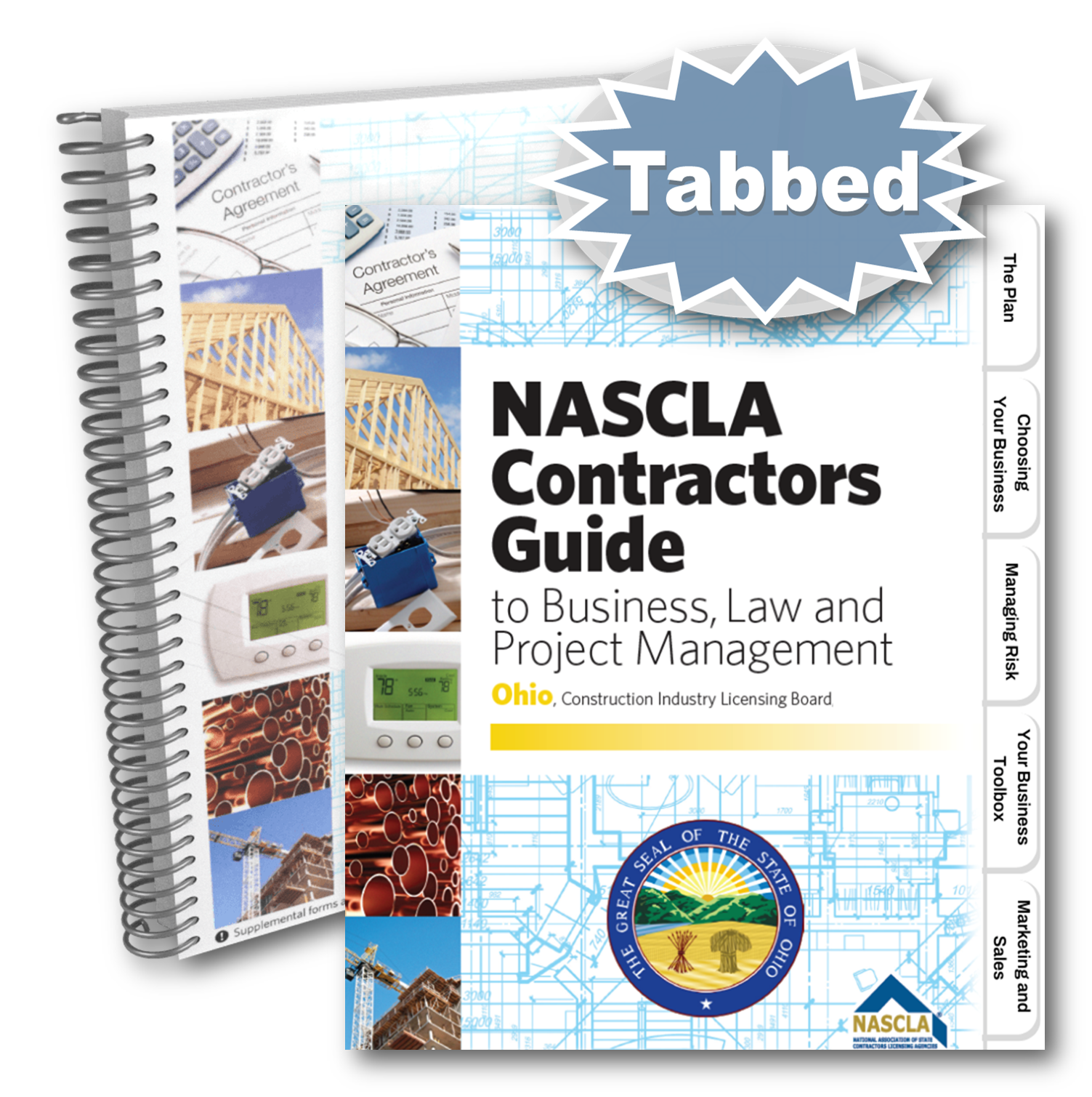 Pre-Tabbed NASCLA Ohio Construction Industry Lic Board 3rd Edition | eBay