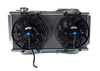 Aluminum Radiator & 2*9" FAN For Lotus Elan S2 1.6L Customs | eBay