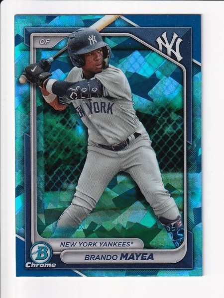 2024 Bowman Sapphire Edition - Chrome Prospects #BCP-84 Brando Mayea ...