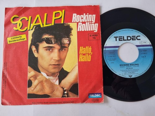 Scialpi - Rocking rolling 7'' Vinyl Germany PROMO COVER | eBay