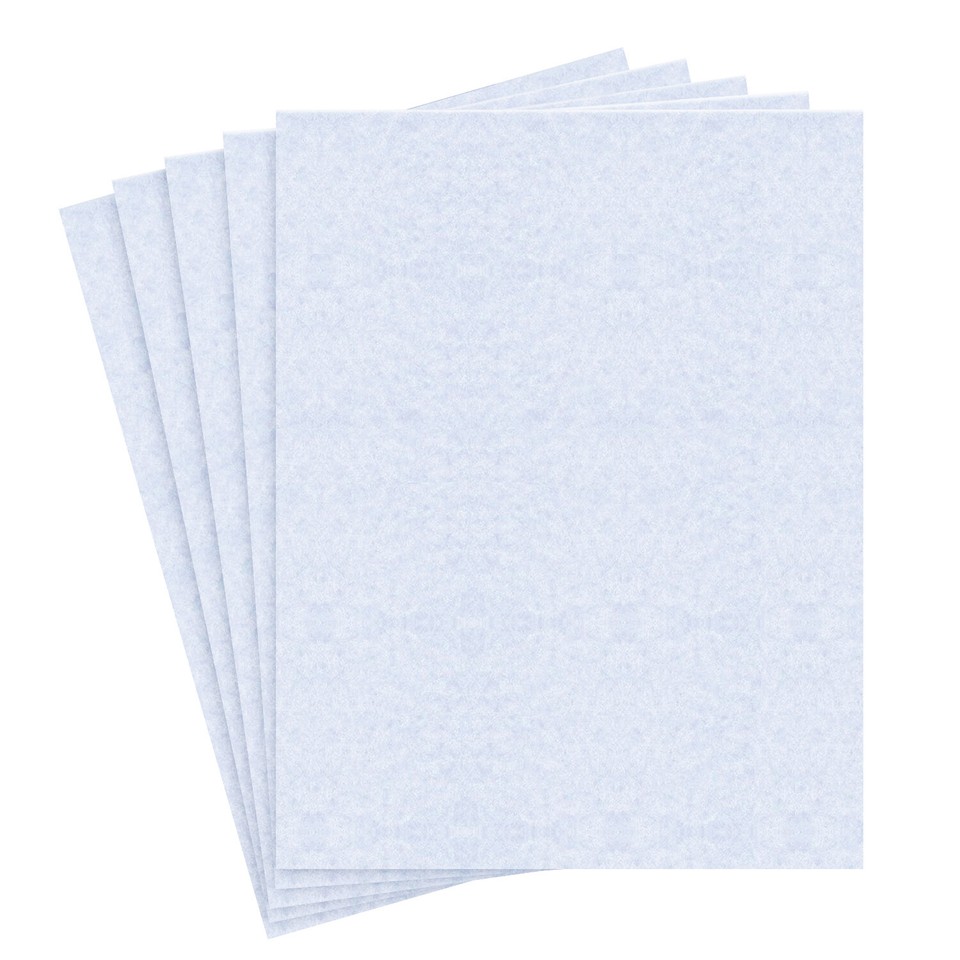 8.5 x 11" Bluestone Parchment Paper - 24lb Bond/60lb Text - 500 Sheets ...