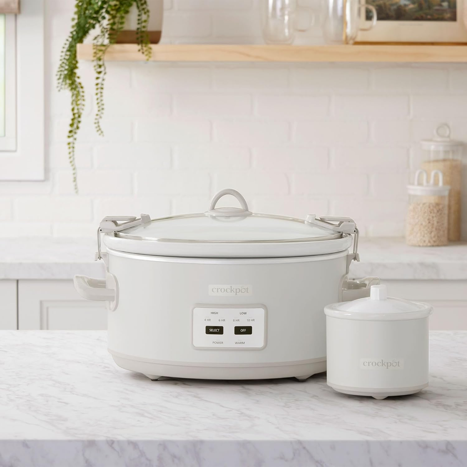 Crock-pot 7qt Slow Cooker Designer Series. Touch Control, 4 Setting ...