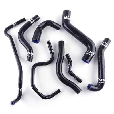 Black Silicone Radiator Coolant Hose Kit for Audi A3 S3 / TT MK1 1.8T ...