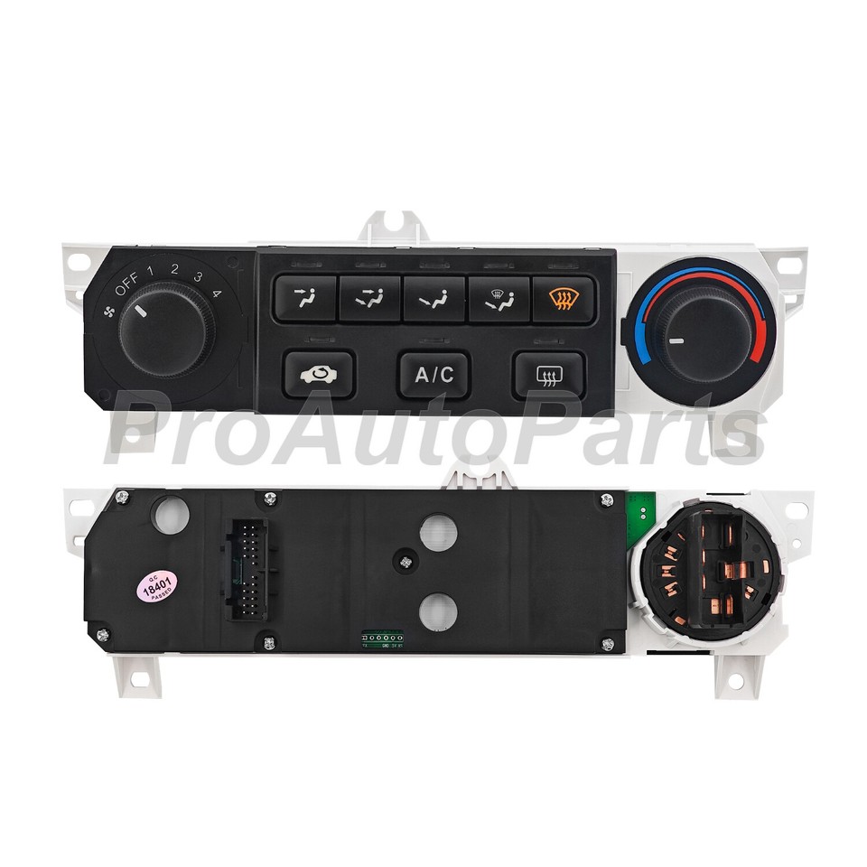 Climate Control Module Heater Black 79600-S84-A01ZA for 1998-2000 Honda ...