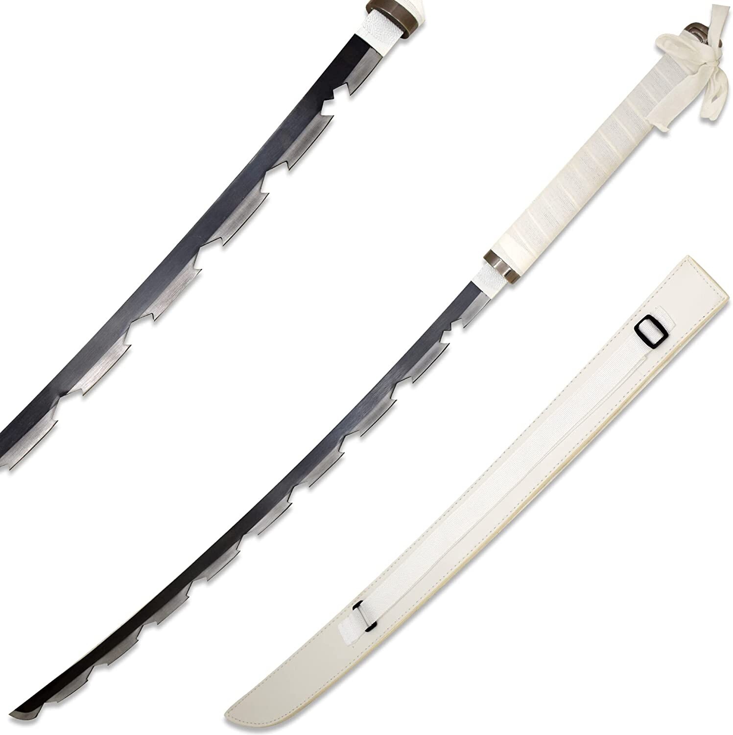 Anime Sword Demon Slayer Sword Real Metal, Stainless Steel Inosuke ...