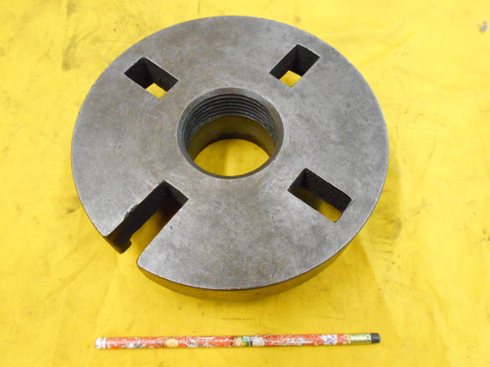 8" LATHE DOG DRIVE PLATE face driver metal engine work holder tool 2 11 ...