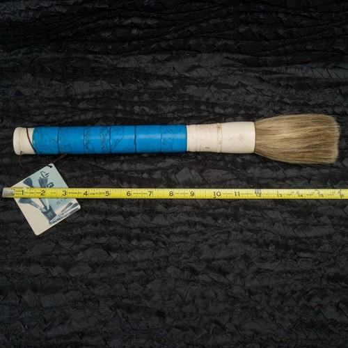Chinese Shu Fa Calligraphy Brush 16" Artist Ceramic Handle Goat Hair | eBay