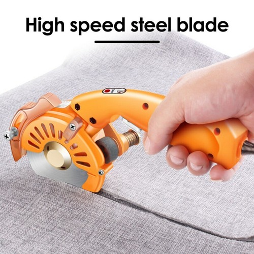 100C Round Knife Cloth Cutting Machine Electric Rotary Fabric Leather ...