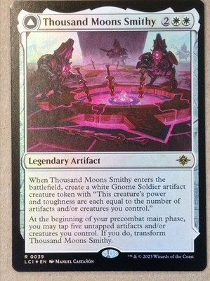 MTG Card Foil - Thousand Moons Smithy - Rare - The Lost Caverns of ...