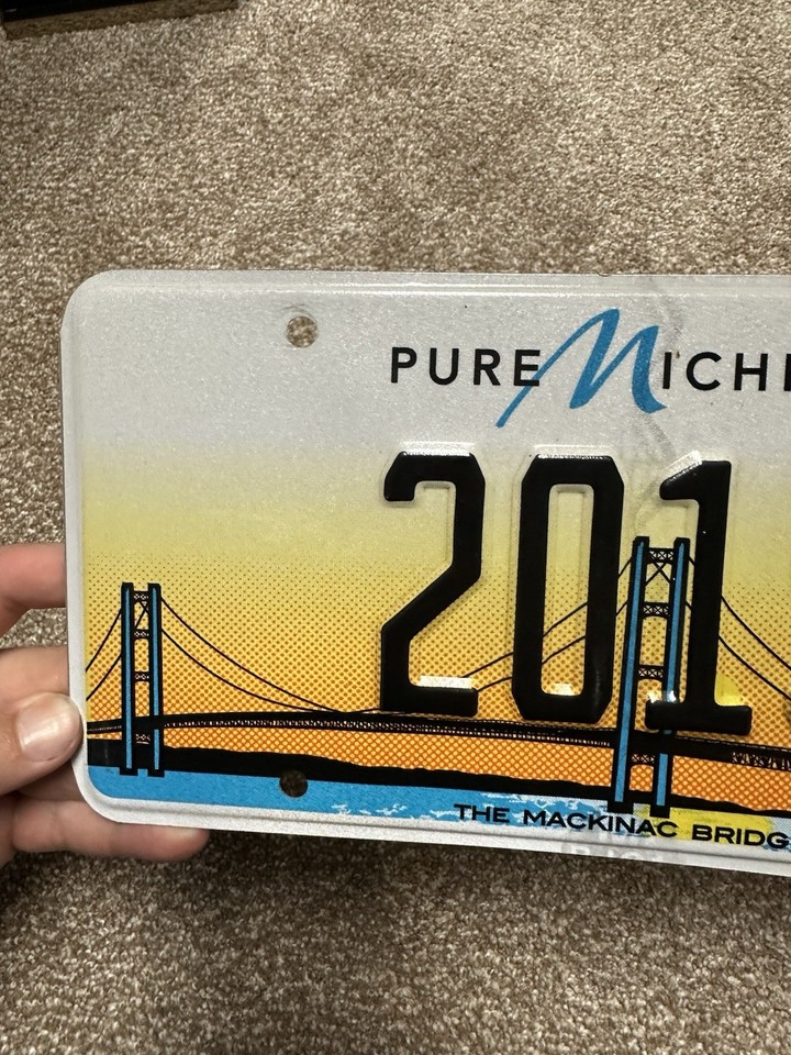 2019 Michigan Vanity Personalized License Plate | eBay