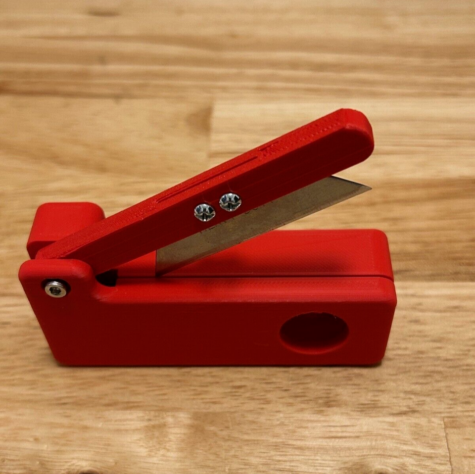 Red - 12ga Shotgun Shotshell Shell Trimmer Crimp Cutter Tool 12 Gauge ...