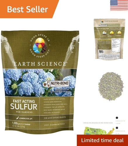 Fast-Acting Sulfur with Nutri-Bond Technology - Soil pH Enhancer 5 lb ...