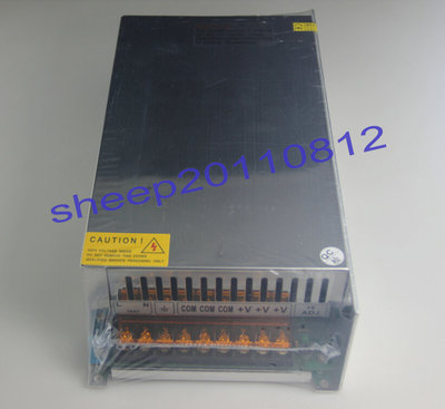 AC100-120V to 0-100VDC 10A 1000W Output Adjustable Switching Power ...