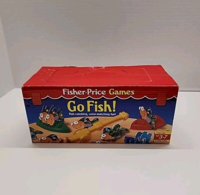 Fisher Price Go Fish Color Matching Game Complete Ages 3-7 Complete | eBay