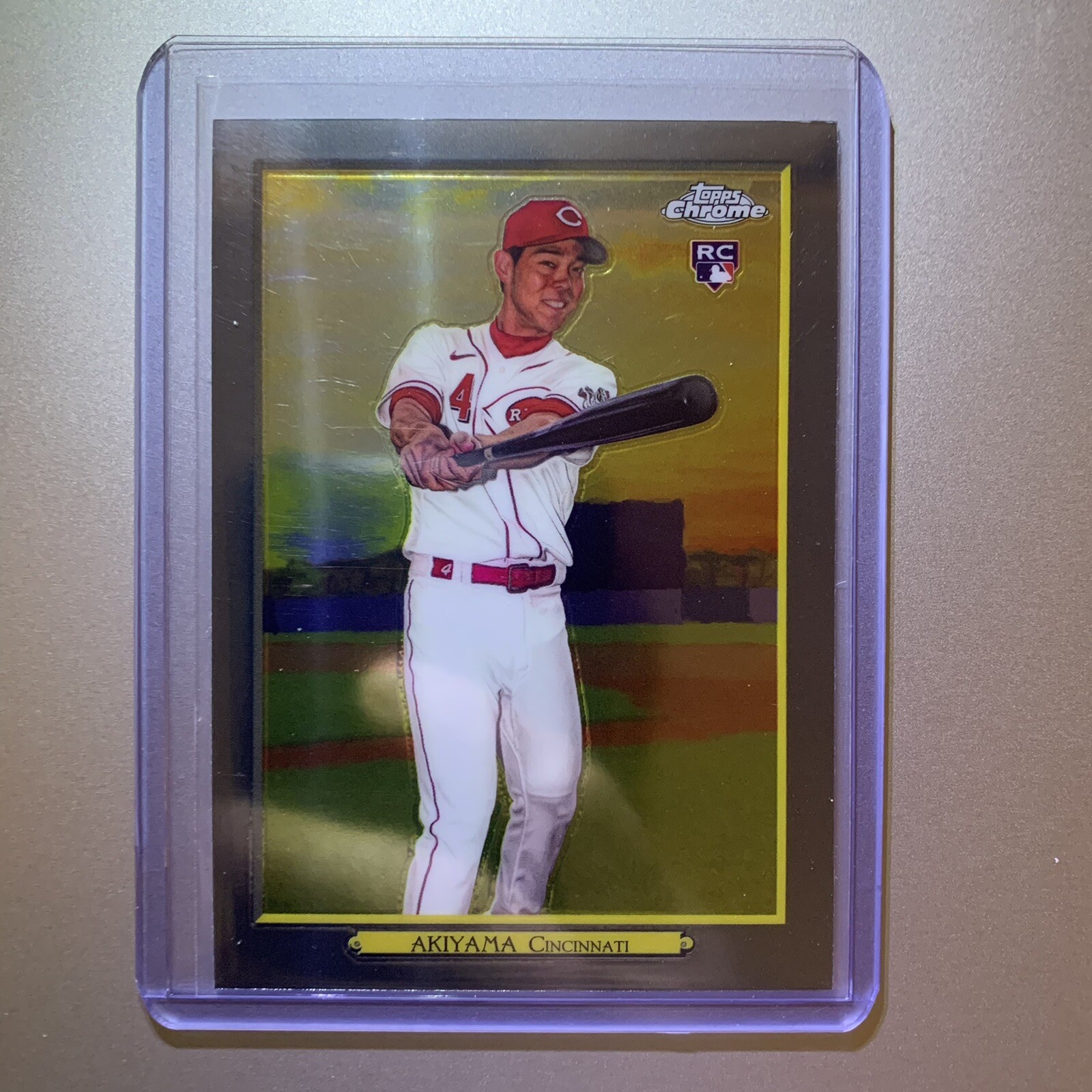 2020 Topps Turkey Red Chrome Shogo Akiyama #TRC-14 Reds RC | eBay