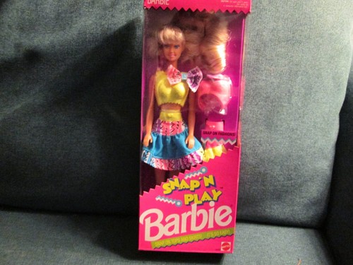 Mattel Snap 'N Play Barbie - 1991 - NRFB | eBay