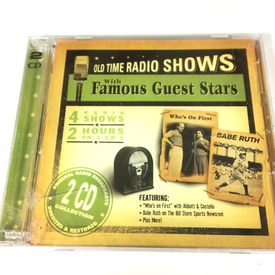 OLD TIME RADIO STARS WITH Famous GUEST STARS - AUDIO CD - NEW | eBay