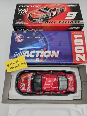 Action 1:24 Diecast Bill Elliott #9 2001 Intrepid R/T Muhammad Ali ...