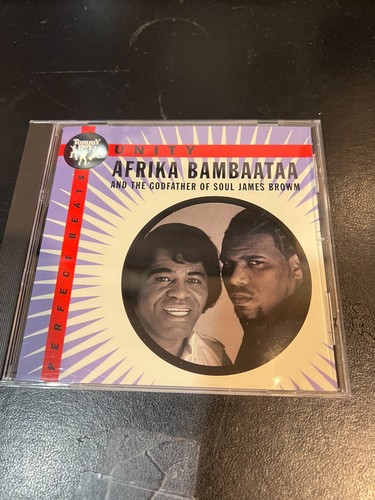 Afrika Bambaataa and Godfather of Soul James Brown CD Unity RARE TOMMY ...